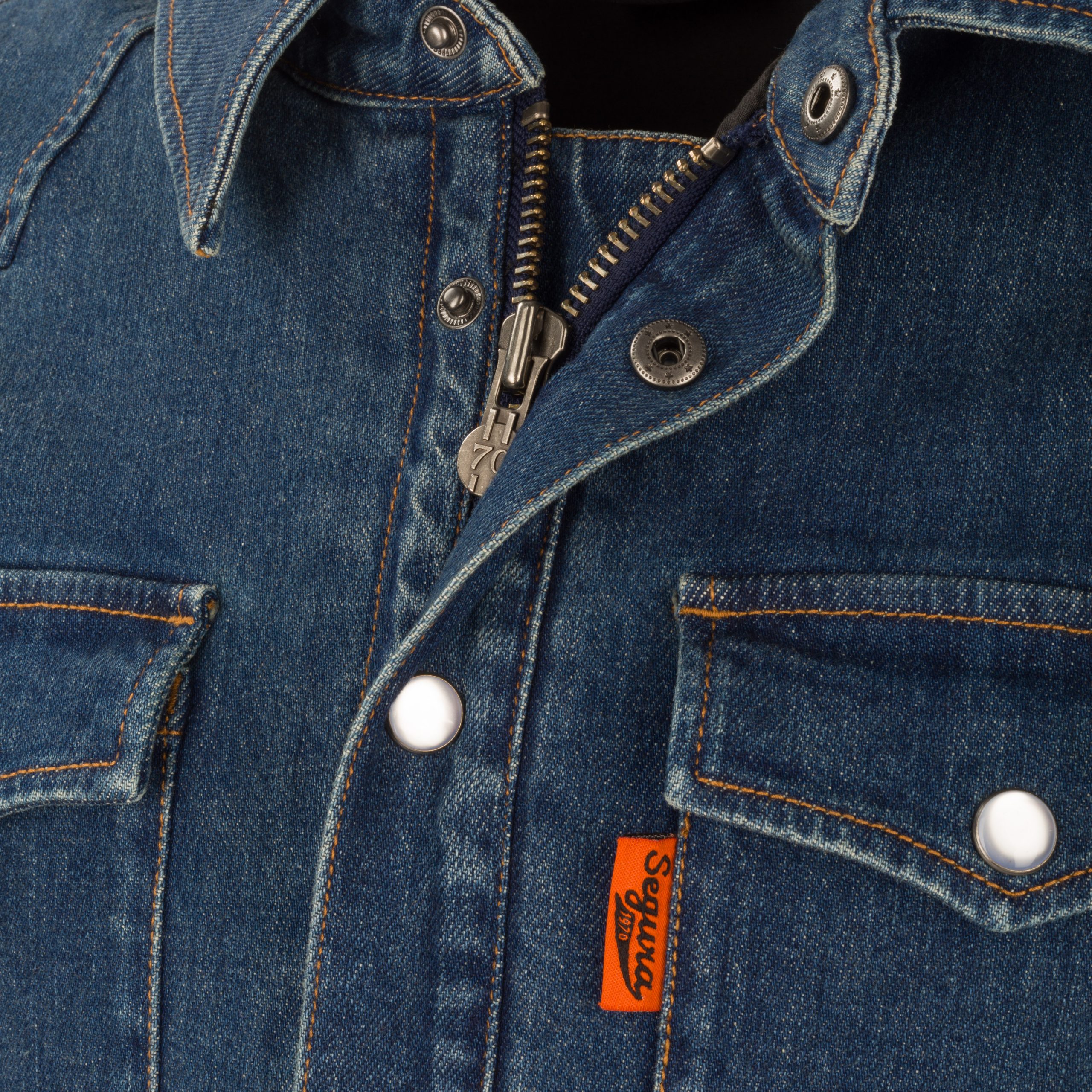 SEGURA Terence la Camica Jeans per moto